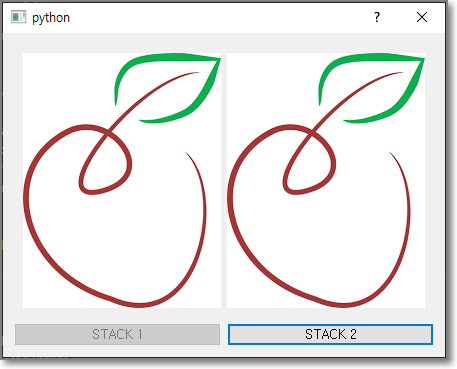 PyQt5 예제 - QStackedWidget - mysetting